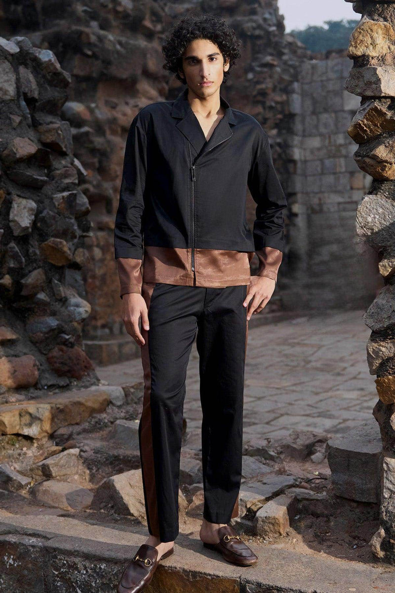 Zip Blocked Shirt – dash and dot