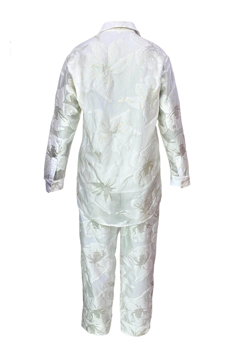 Ivory Brocade Set – dash and dot