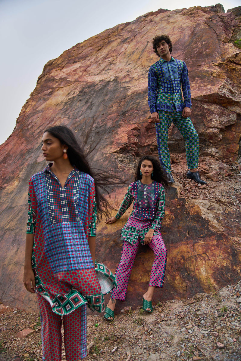 Tile Print Pant – dash and dot