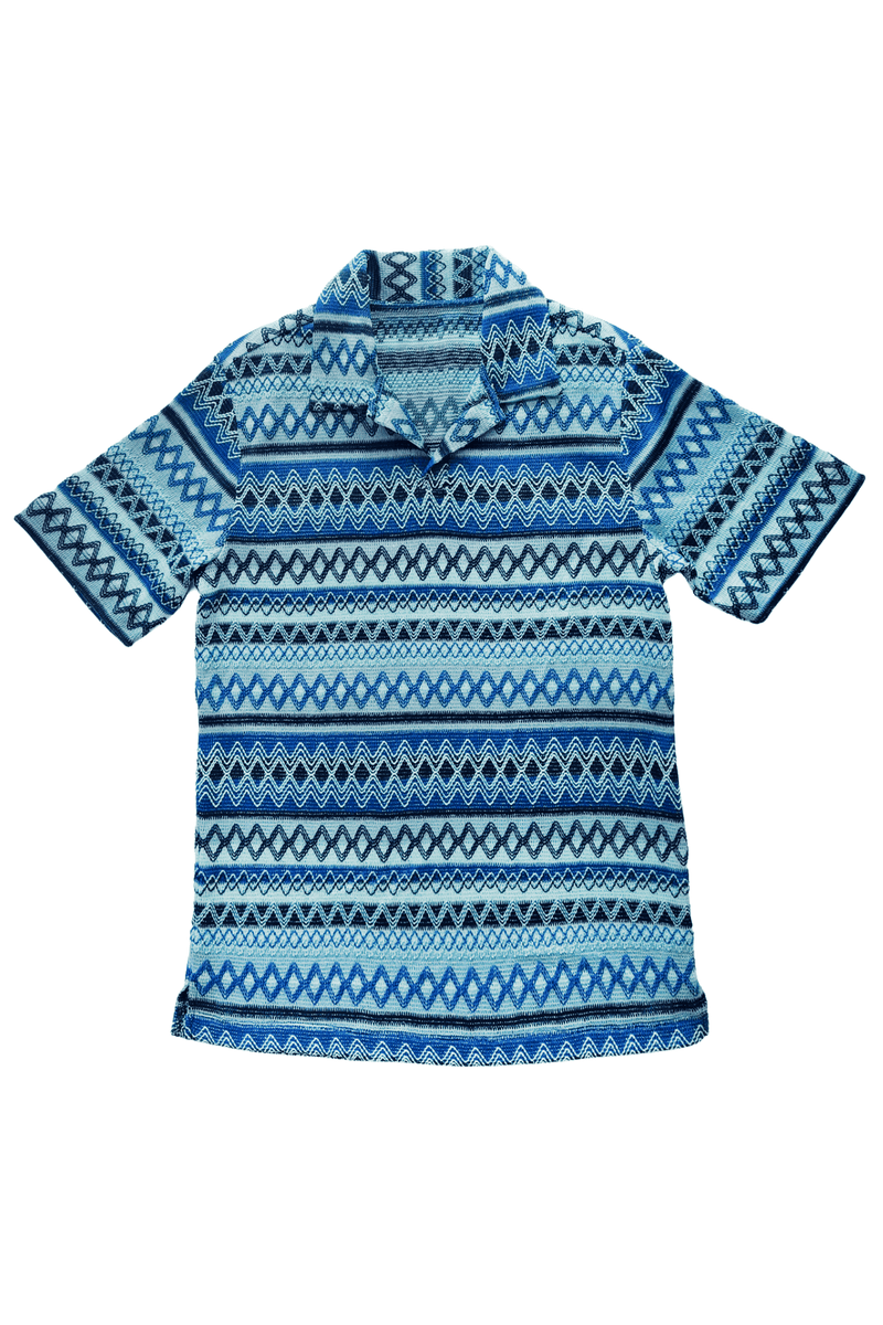 dash and dot - Aztec Polo