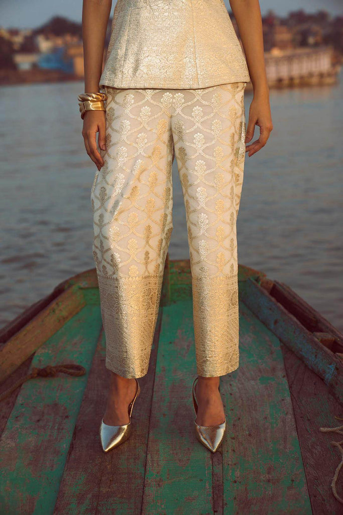 BROCADE WIDE LEGGED PANT – dash and dot