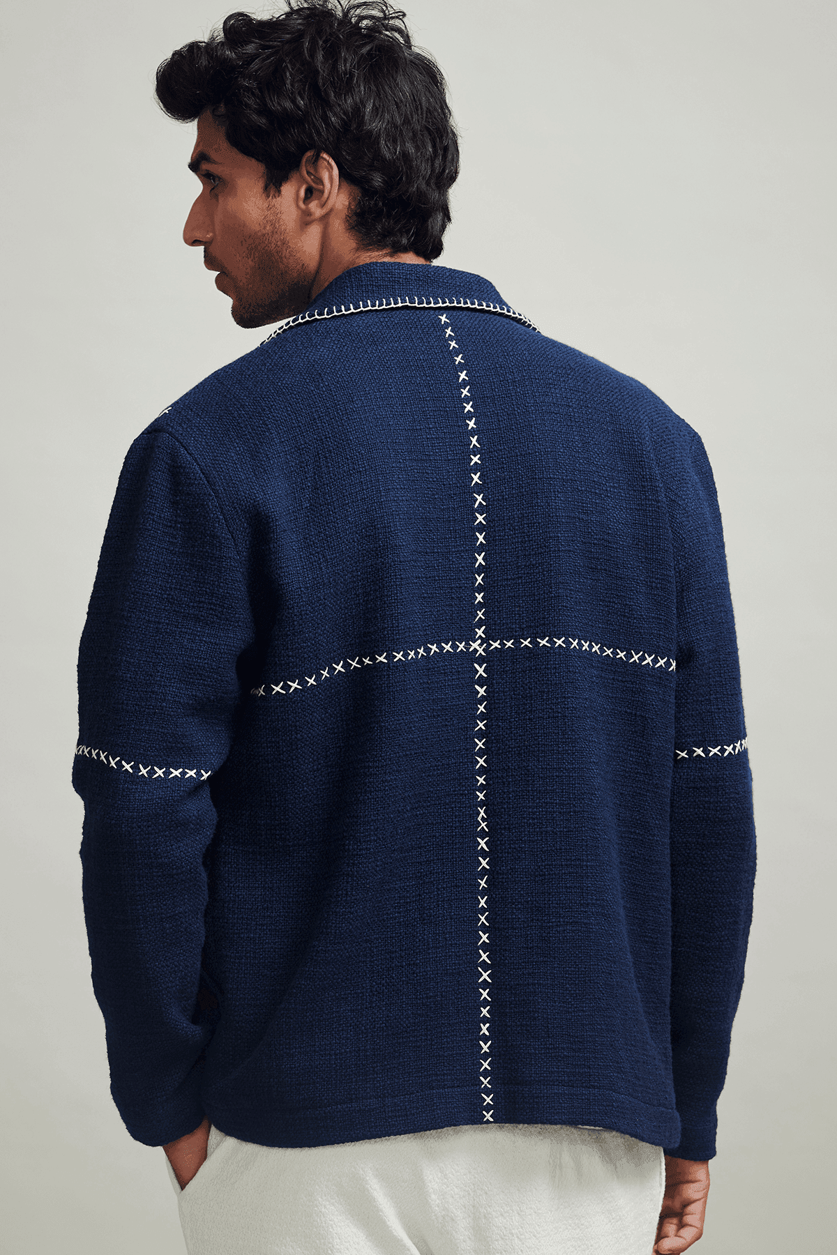 dash and dot - Cross Stitch Jacket Online