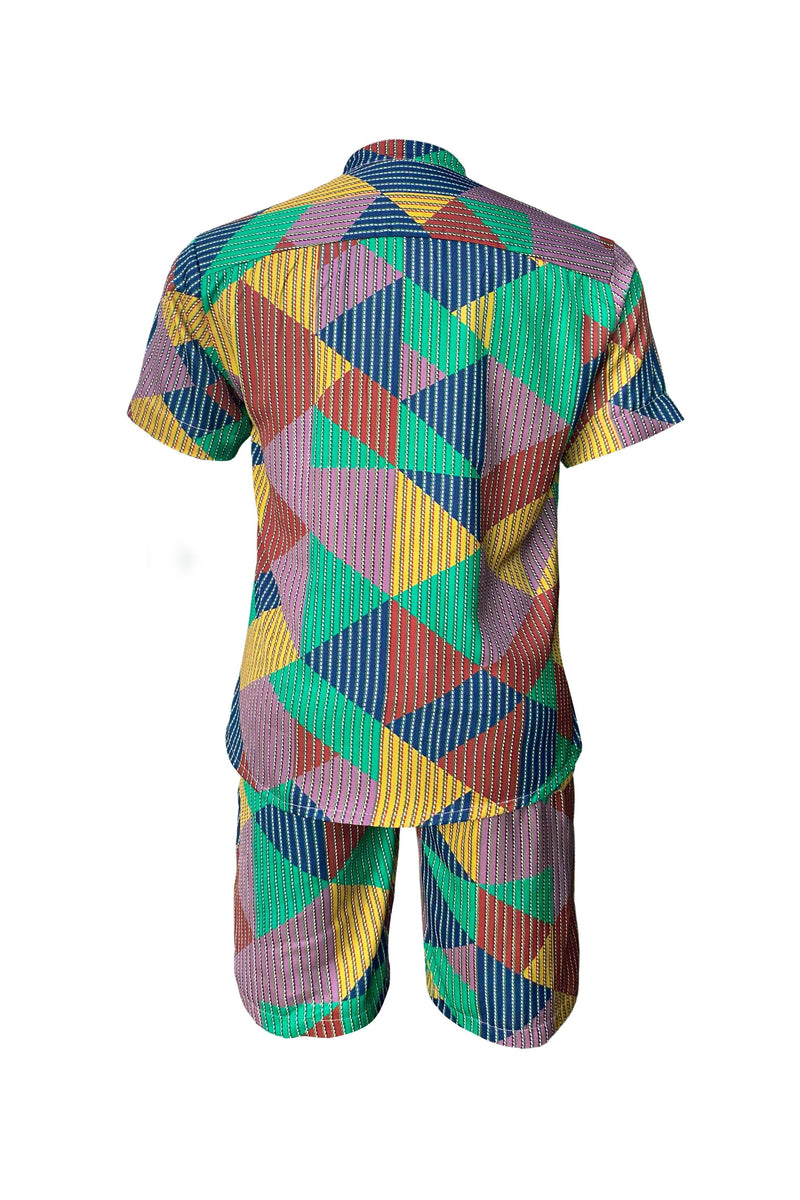 dash and dot - Multi Colour Shorts Set